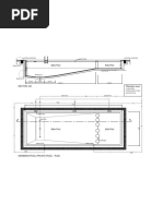 Architectural Drawing of Swimming Pool | PDF | Swimming Pool | Building ...