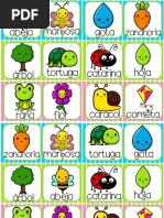 Bingo de Plantas Pictos | PDF