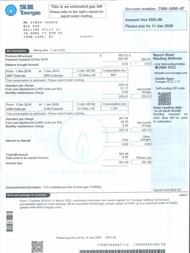 Towngasbill | PDF