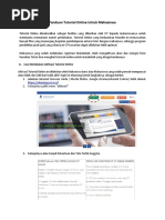 Tutorial Mahasiswa ELearning ATMI - UP7082020 PDF | PDF