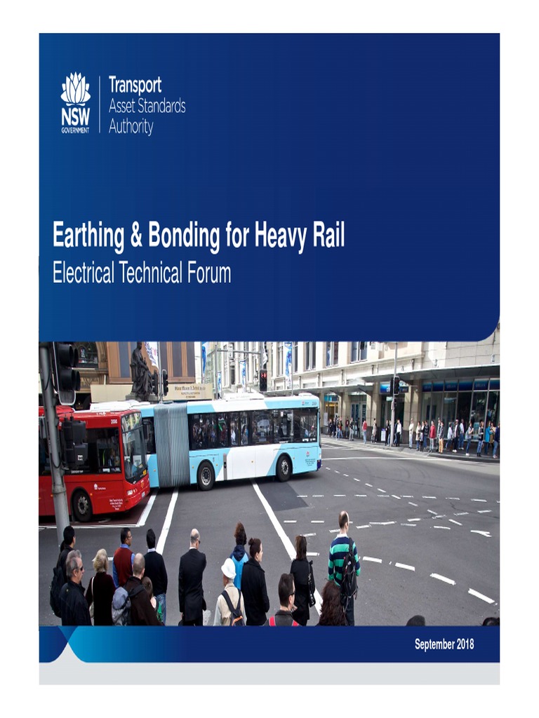 ASA Electrical Technical Forum Earthing and Bonding For Heavy Rail 06 ...