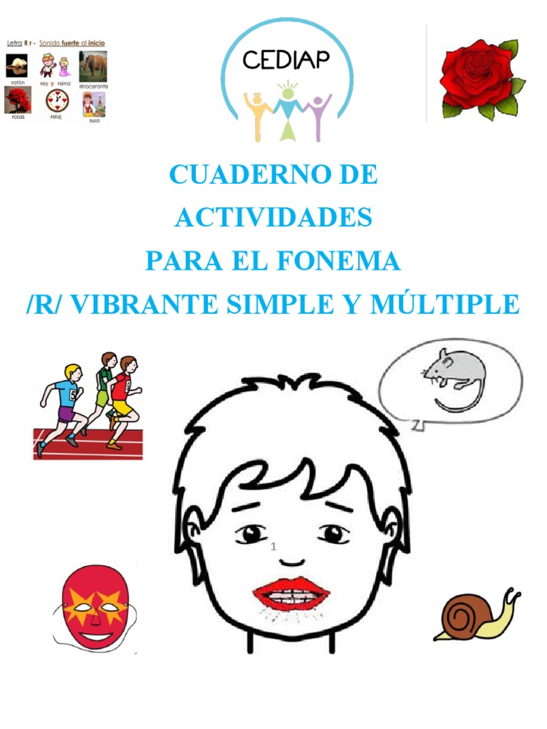 Cuadernillo Fonema RR | PDF | Sílaba | Boca
