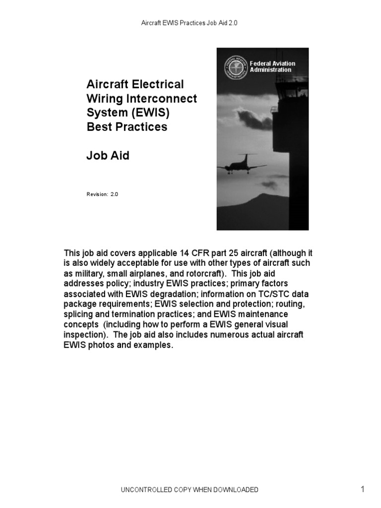 Guide to Best Practices for Aircraft Electrical Wiring Interconnect ...