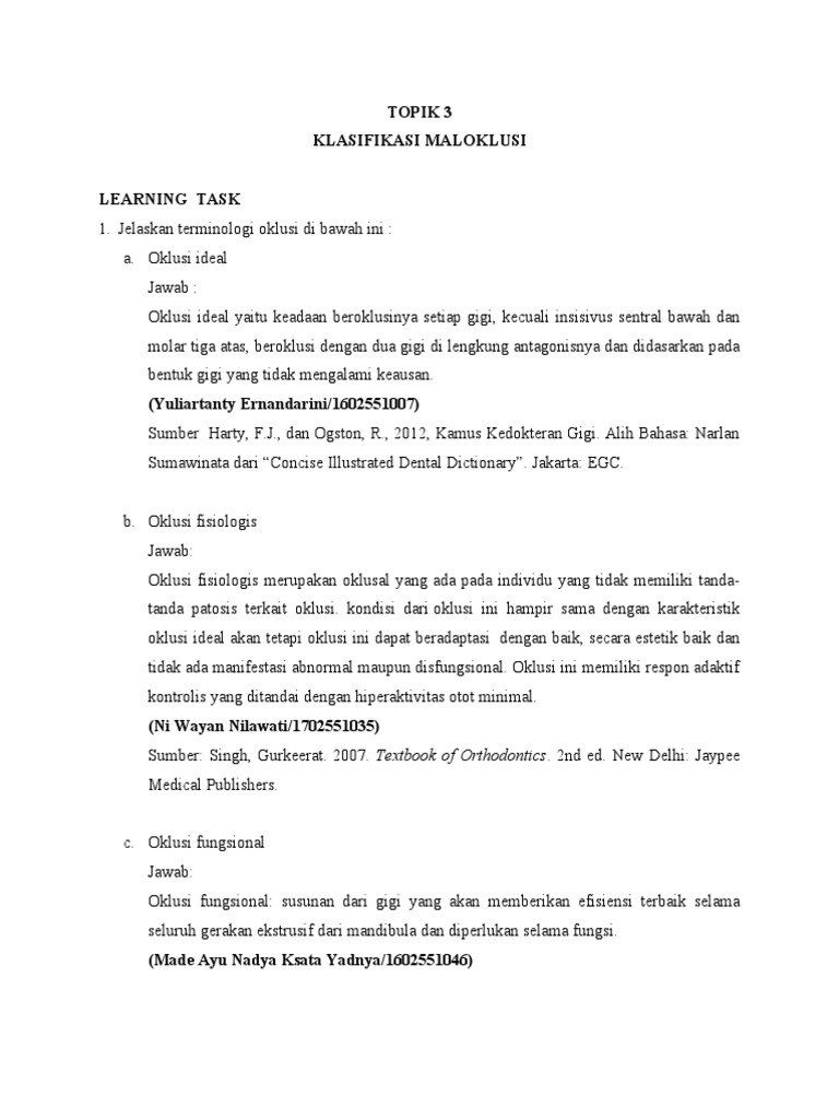 Resueme SGD 3 Topik 3, 4, 5, 6 | PDF