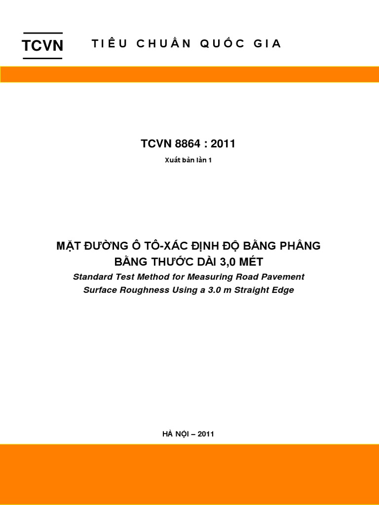 TCVN 8864 2011 Do Bang Phang Bang Thuoc 3m | PDF