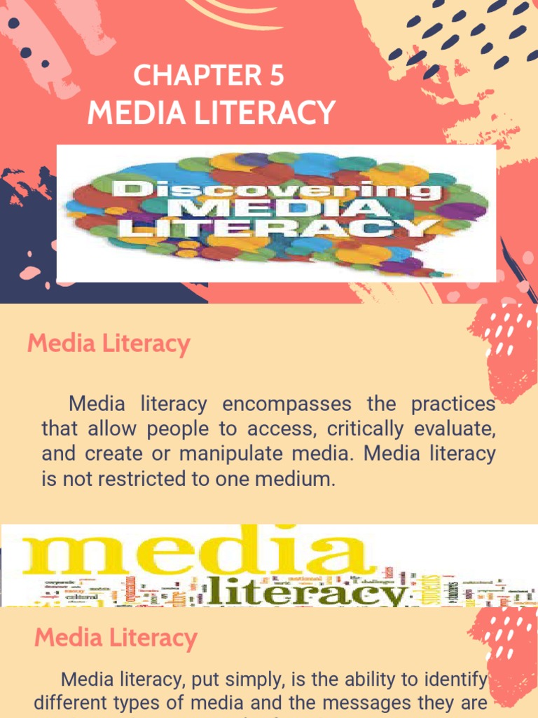 Five Core Concepts of Media Literacy | PDF | Mass Media | Literacy