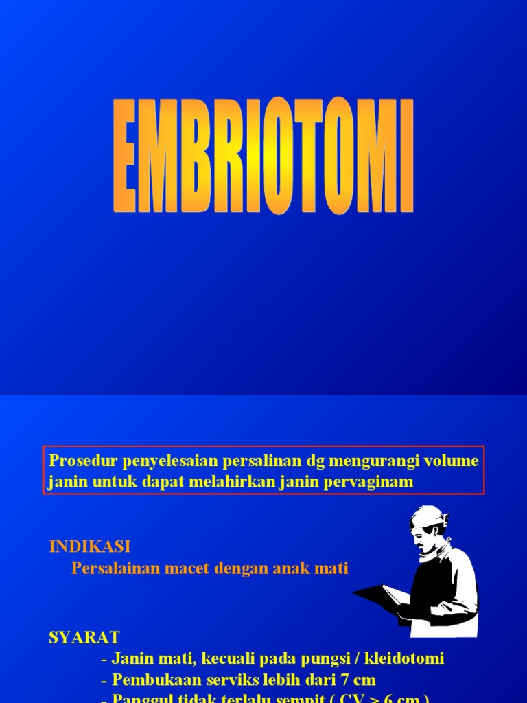 EMBRIOTOMI | PDF