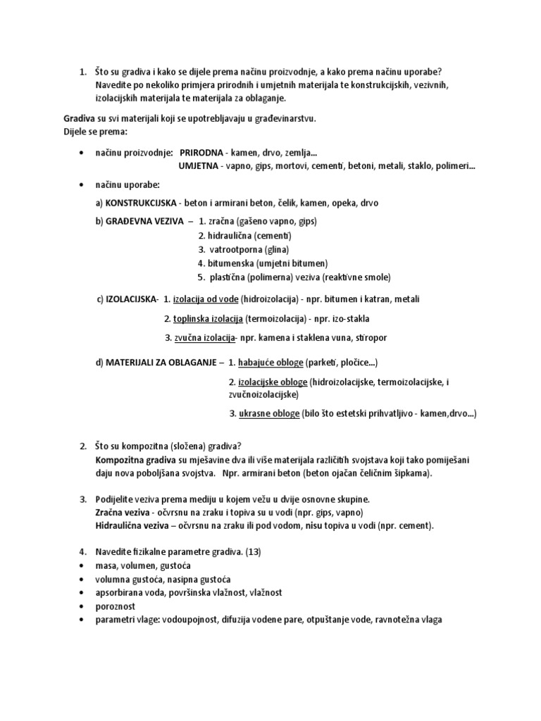 Skripta 1. Kolokvij Poz-Mat | PDF