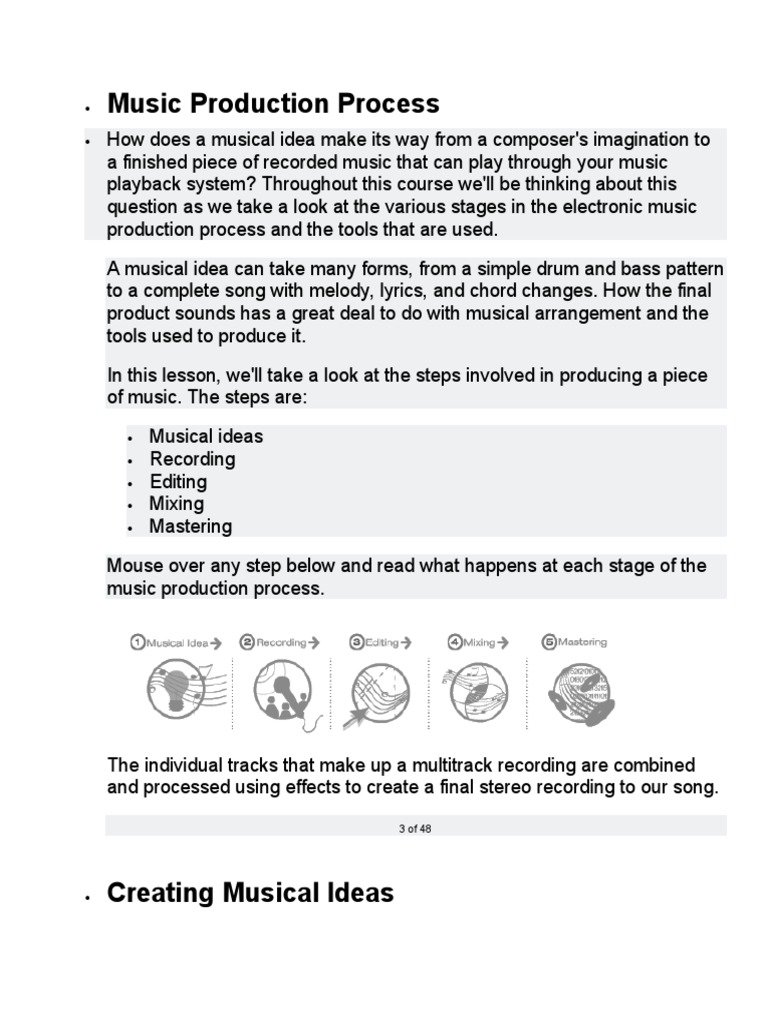 Music Production Process | Download Free PDF | Electrical Connector | Usb