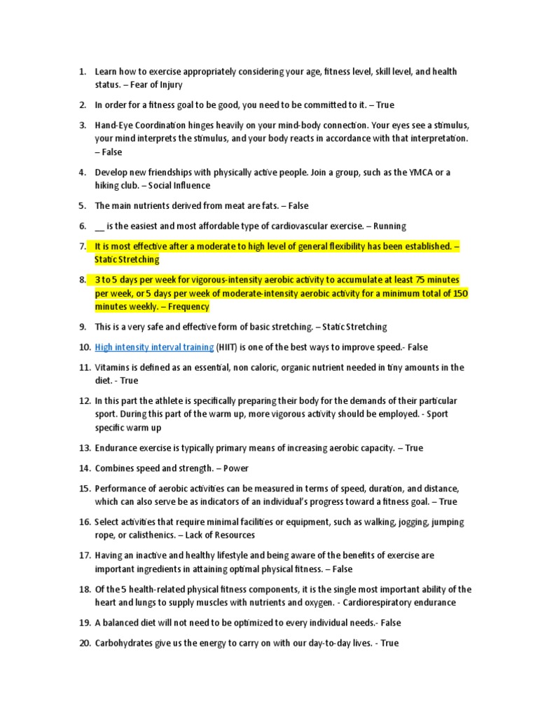 High Intensity Interval Training | PDF | Physical Fitness | Aerobic ...