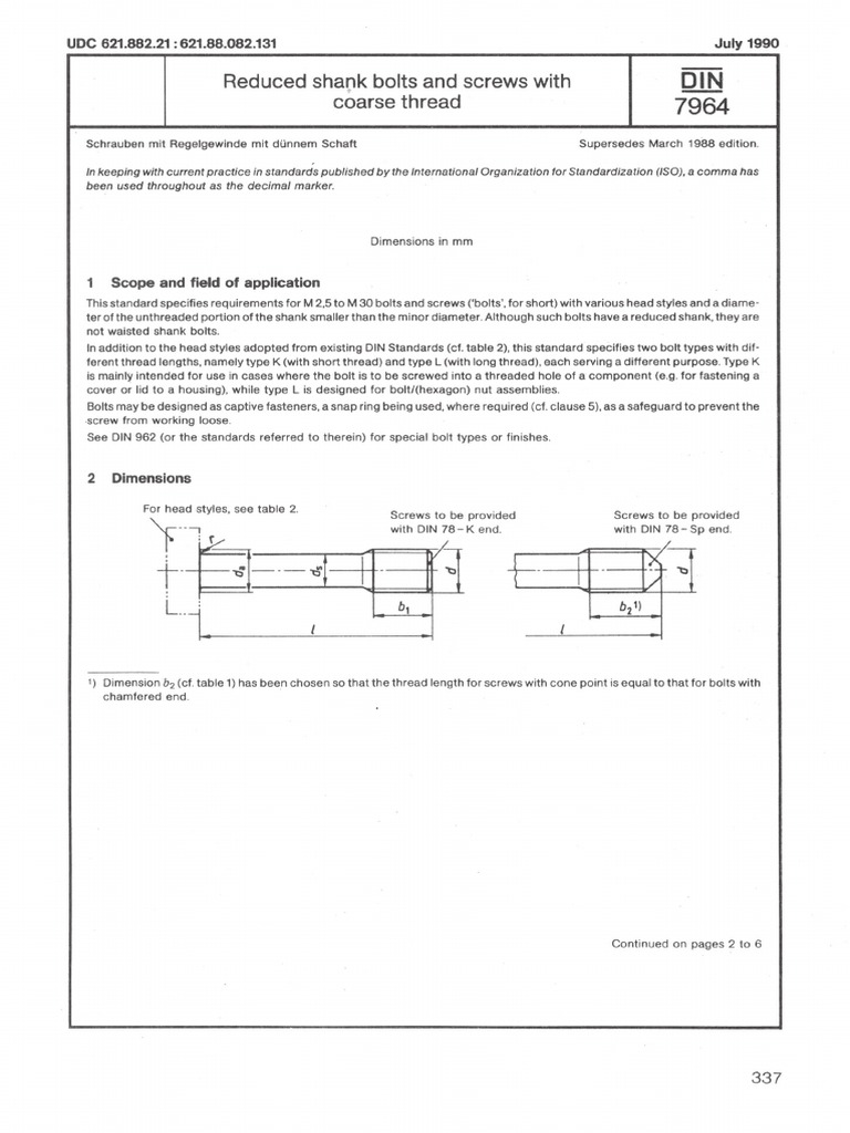 Din 7964 | PDF