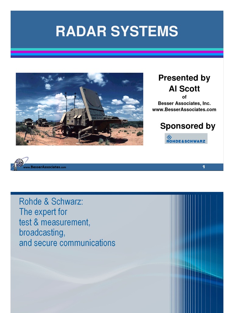 Radar Fundamentals | PDF | Radar | Radio Spectrum