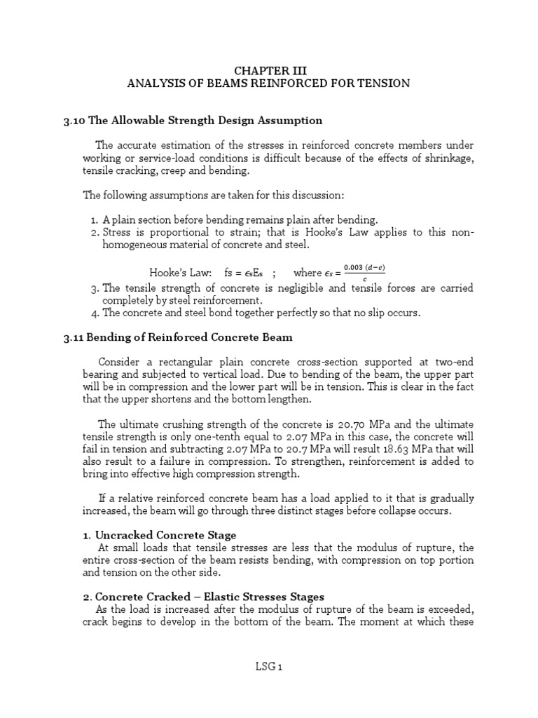 RCD Chapter 3 | PDF | Strength Of Materials | Beam (Structure)