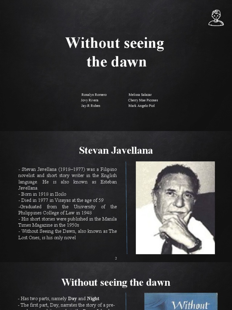 Without Seeing The Dawn | PDF