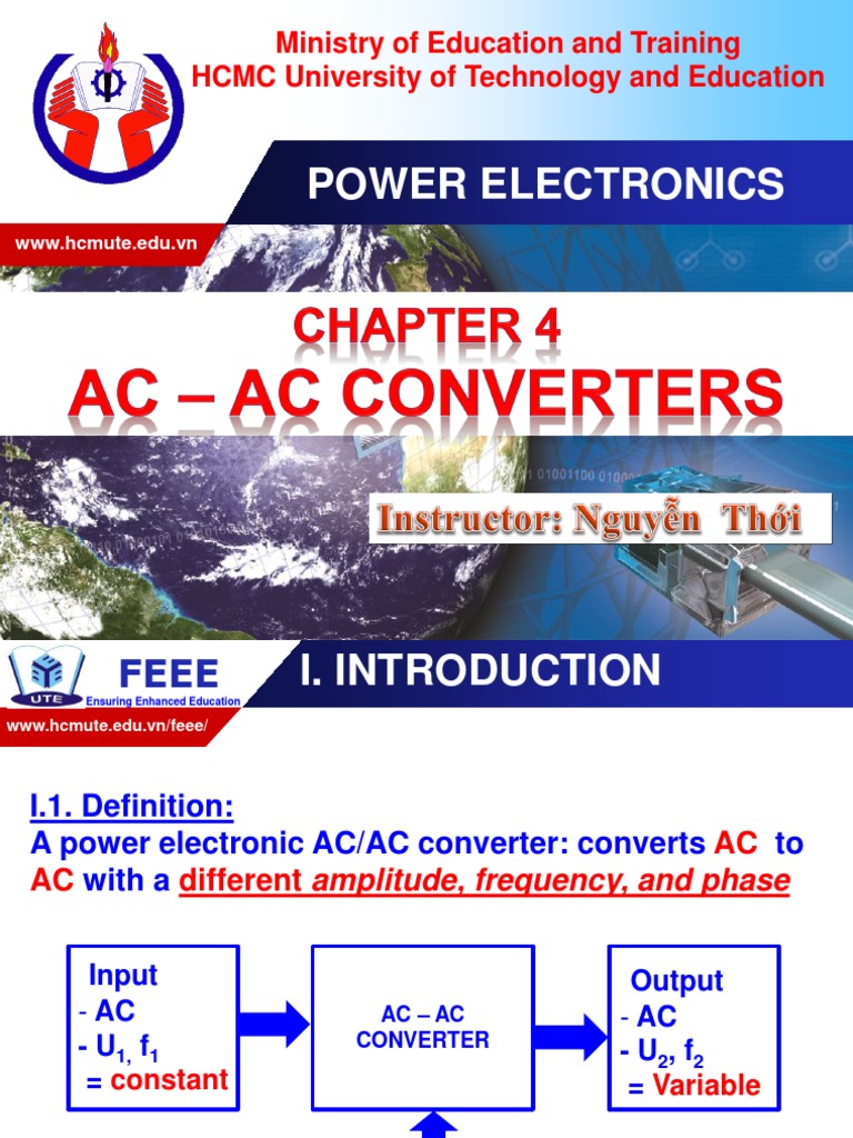 AC/AC Voltage Controller Overview | PDF | Power Electronics ...