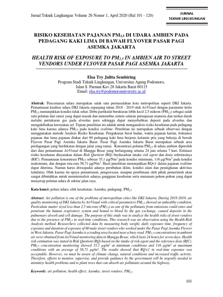 Jurnal Teknik Lingkungan ITB | PDF
