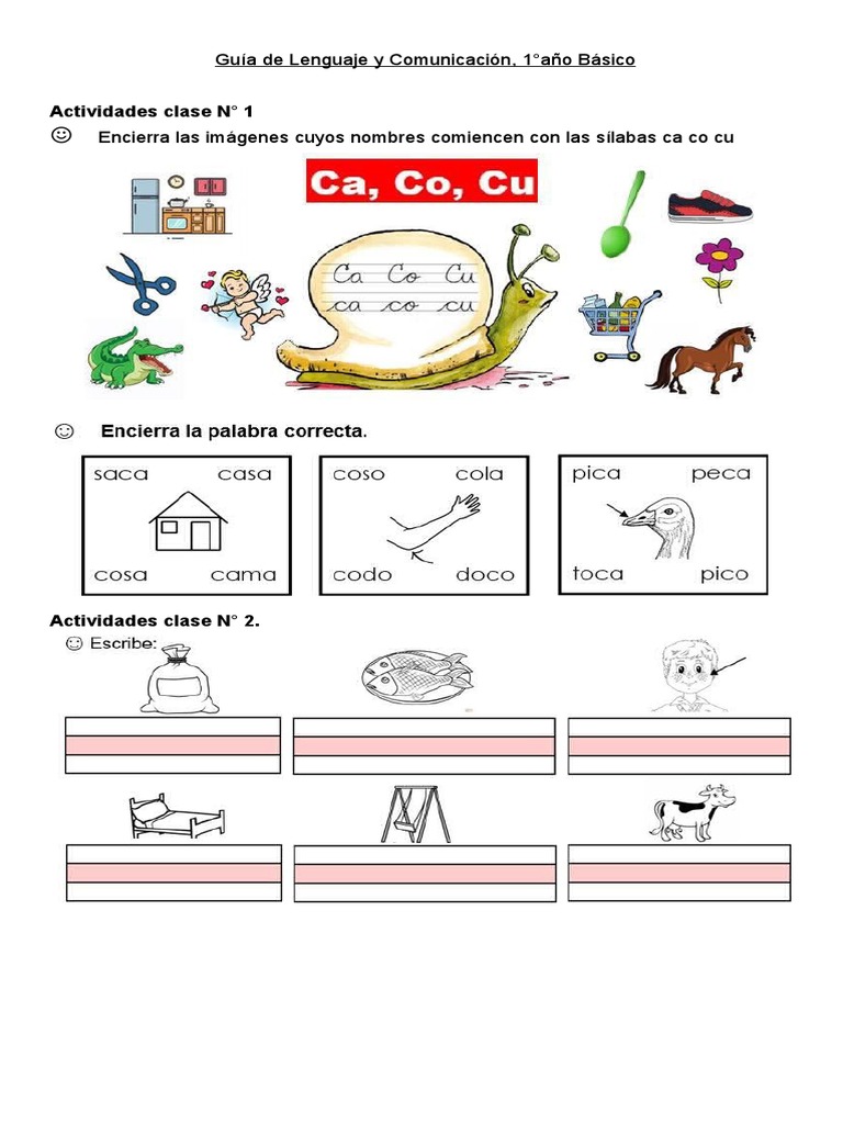 Guia Ca Co Cu | PDF