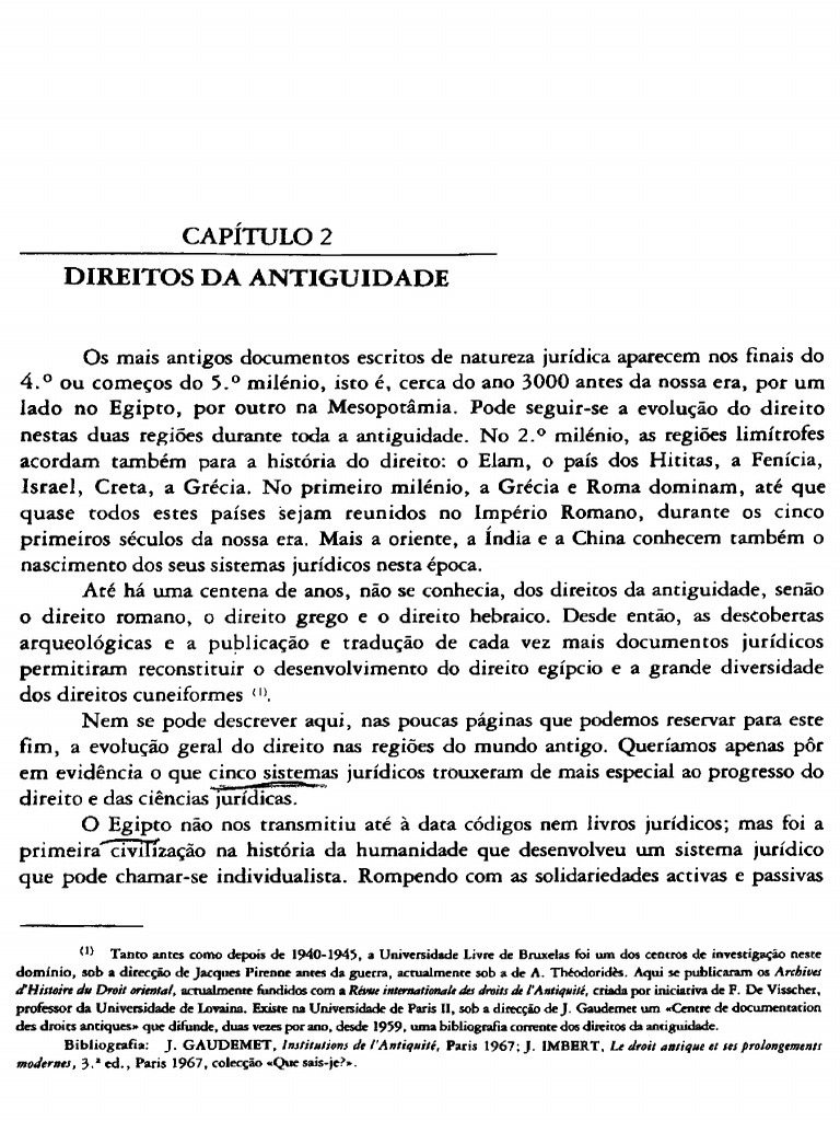 3 - John Gilissen - Introdução Histórica Ao Direito - Cap. 2 - Os ...