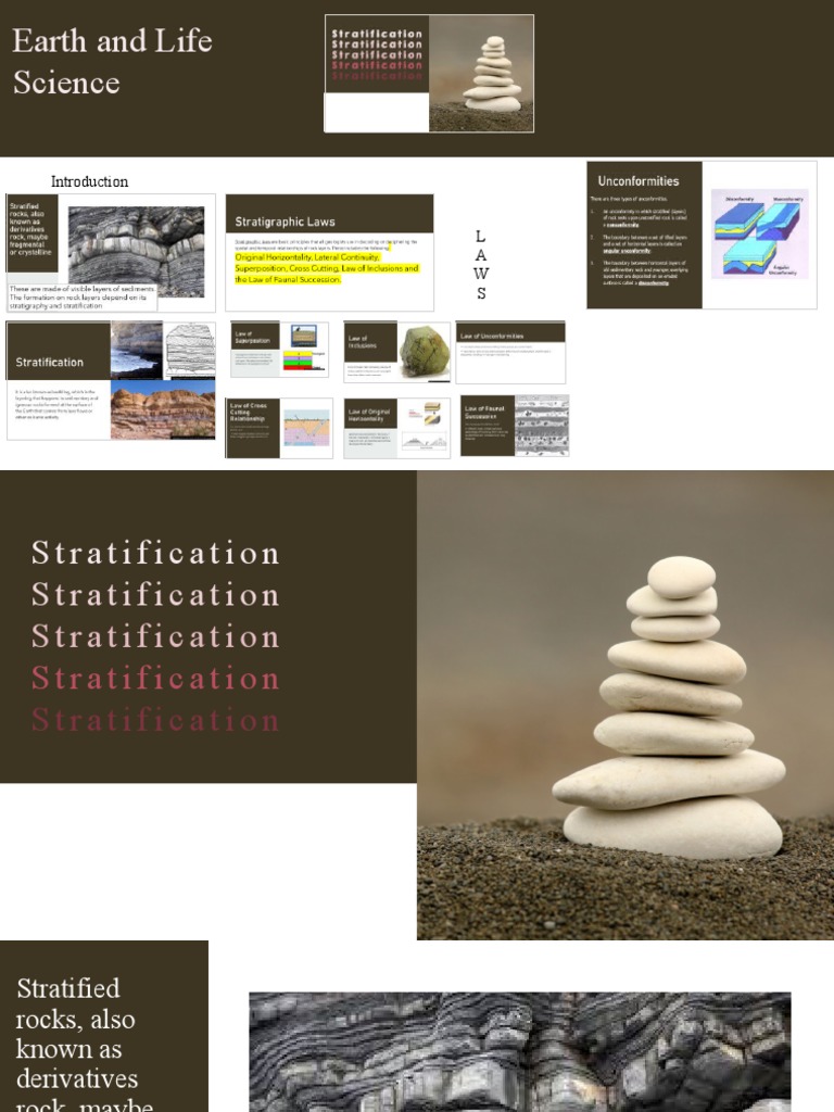 Earth and Life Science | PDF | Stratigraphy | Rock (Geology)