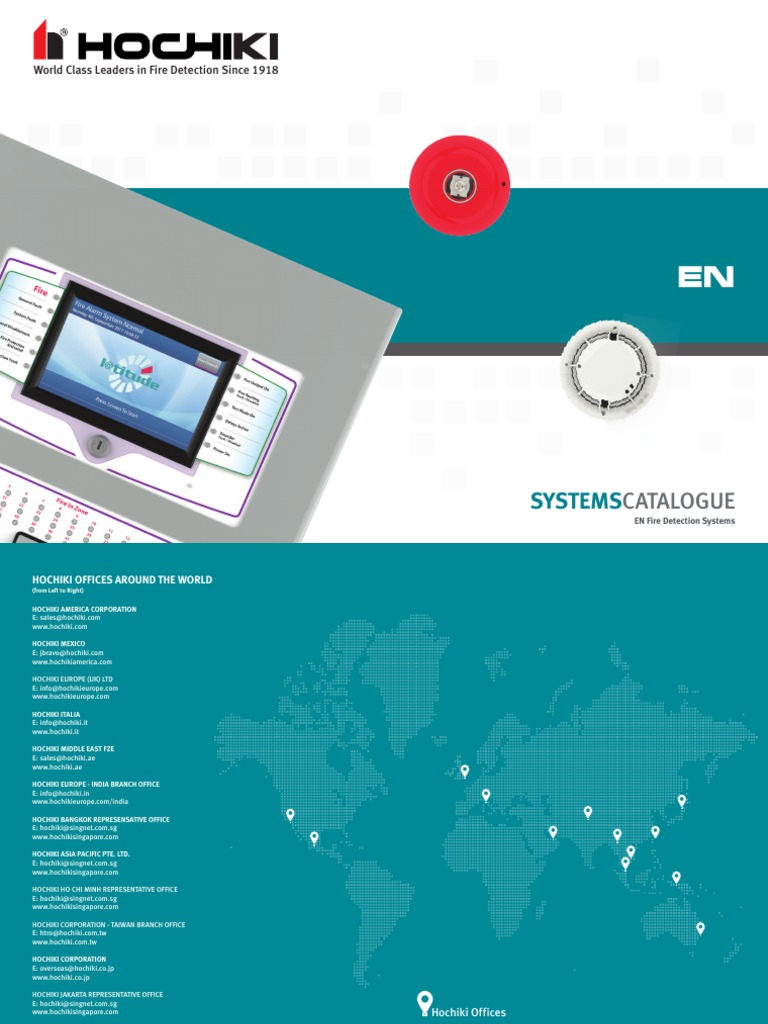 Catalogo Hochiki Europa | PDF | Computer Network | Personal Computers