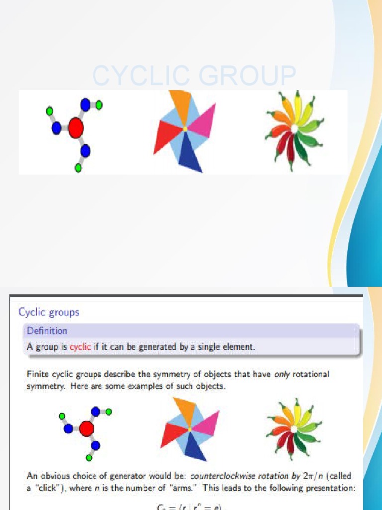 Cyclic Group | PDF | Group (Mathematics) | Number Theory