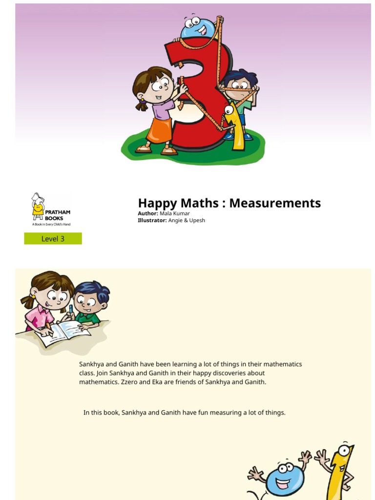 Happy Maths 3 Measurements | PDF | Creative Commons License | Area