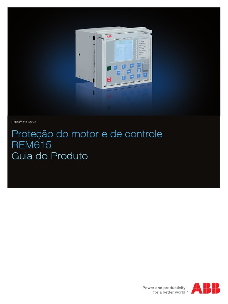 REM615 Manual PT | PDF | Rede de computadores | Ciência da Computação
