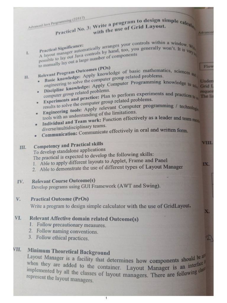 Ajp Practical No 3 | PDF