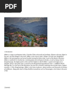Sikkim Travel Brochure | PDF