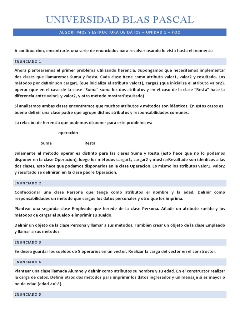 Guia 3 Poo Pdf Programación Constructor Programación Orientada A Objetos