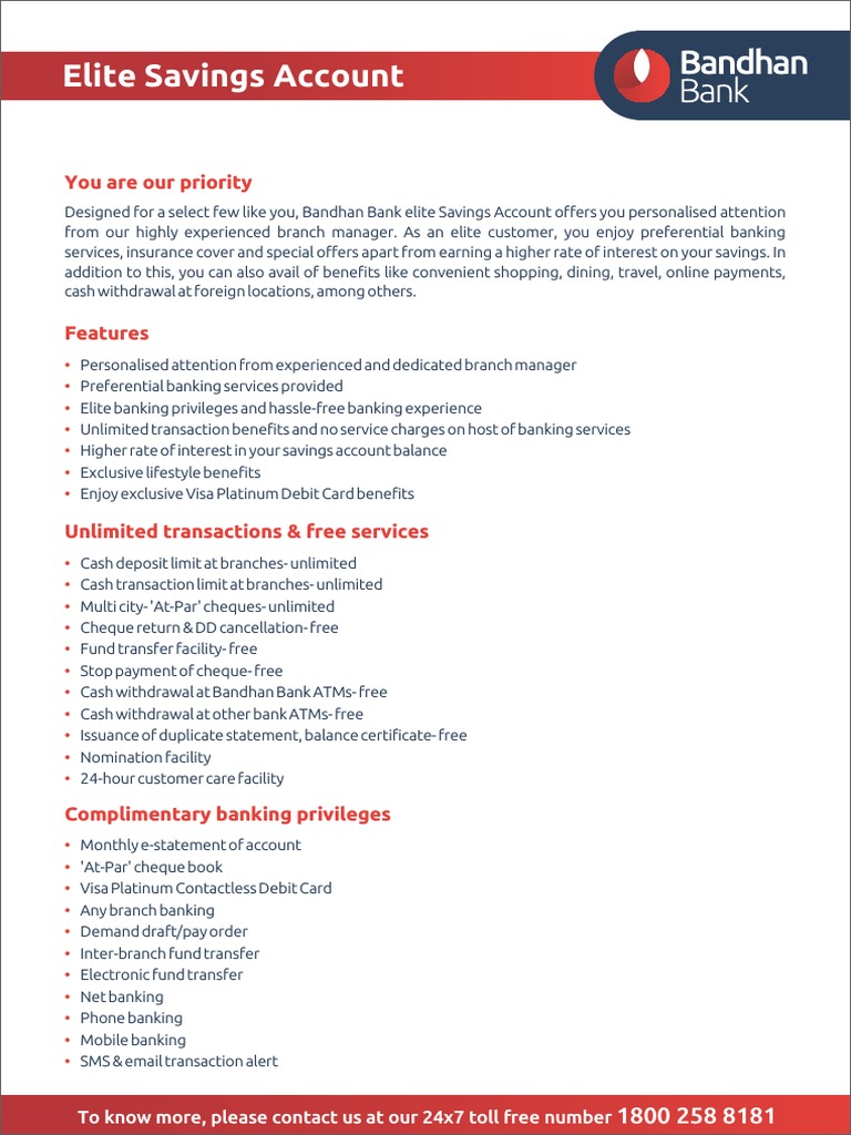 A Premium Savings Account Offering Higher Interest Rates, Personalized ...