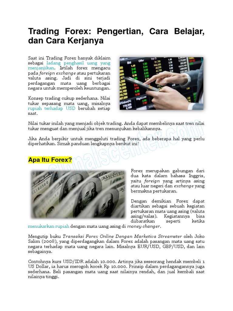 Pengetahuan Umum Tentang Trading Forex | PDF | Hukum