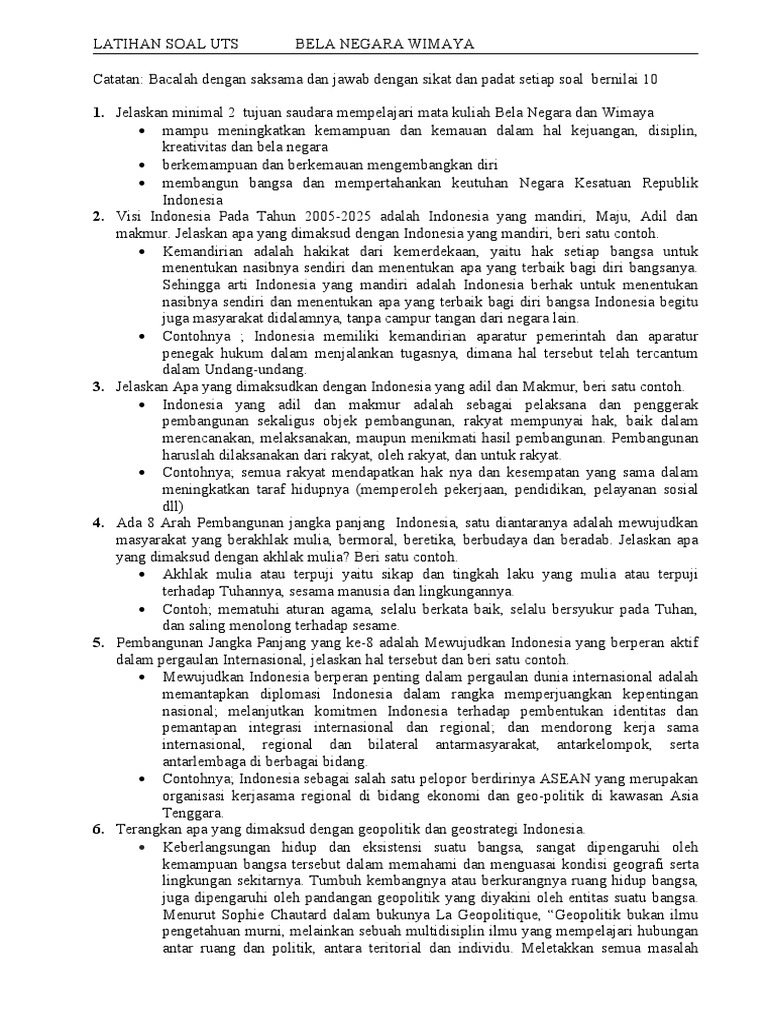 latih-SOAL UTS BN - 3 Okt 2021 | PDF