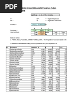Antoine Coefficient Table | PDF | Hydrocarbons | Organic Compounds
