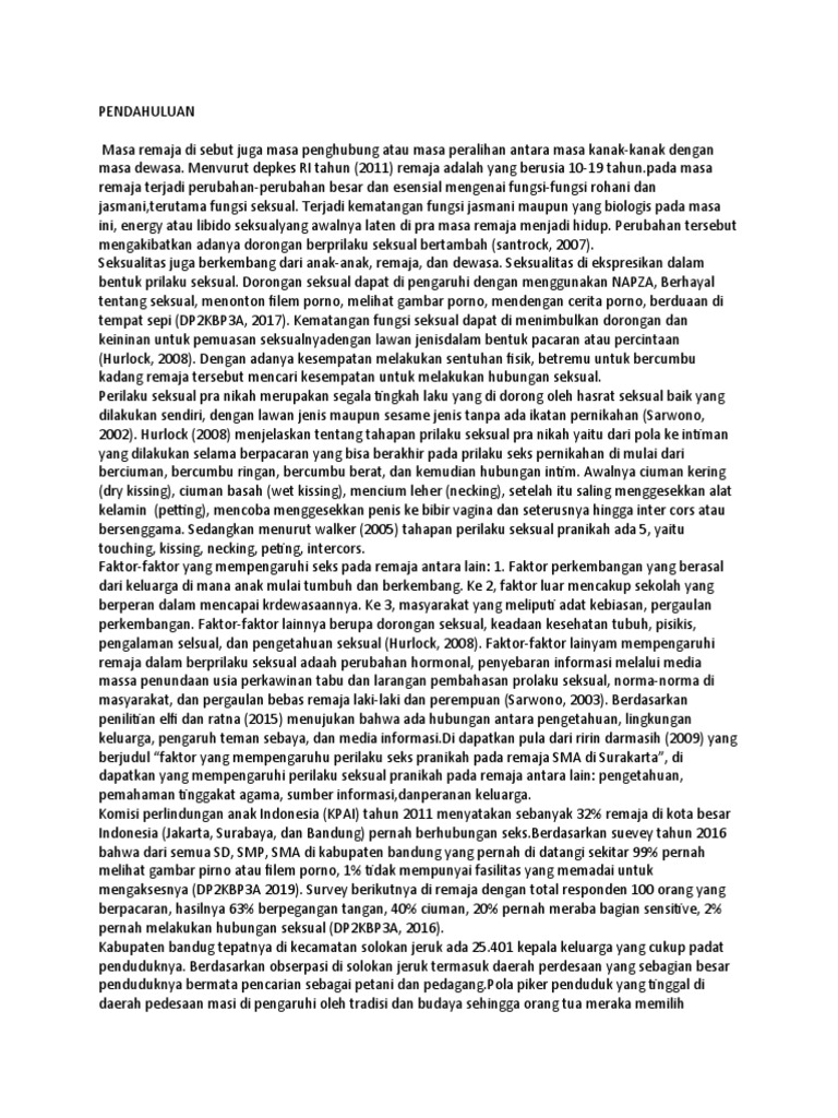 Proposal PENDAHULUAN | PDF