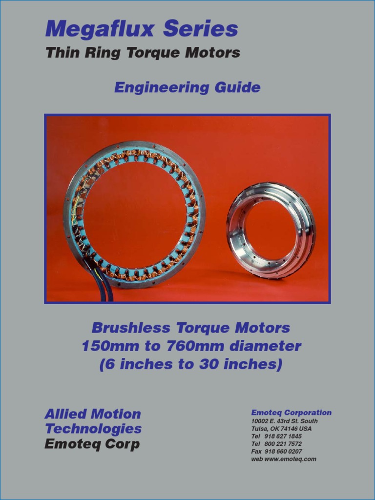 Megaflux Series: Engineering Guide | PDF | Electric Motor | Equipment