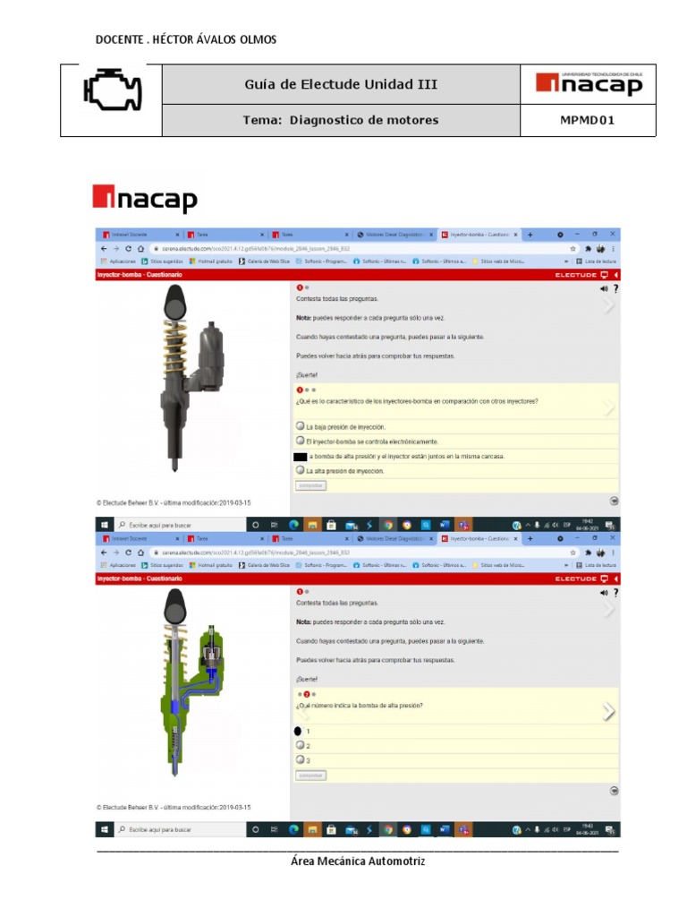 Guia Electude Cuestionario | PDF