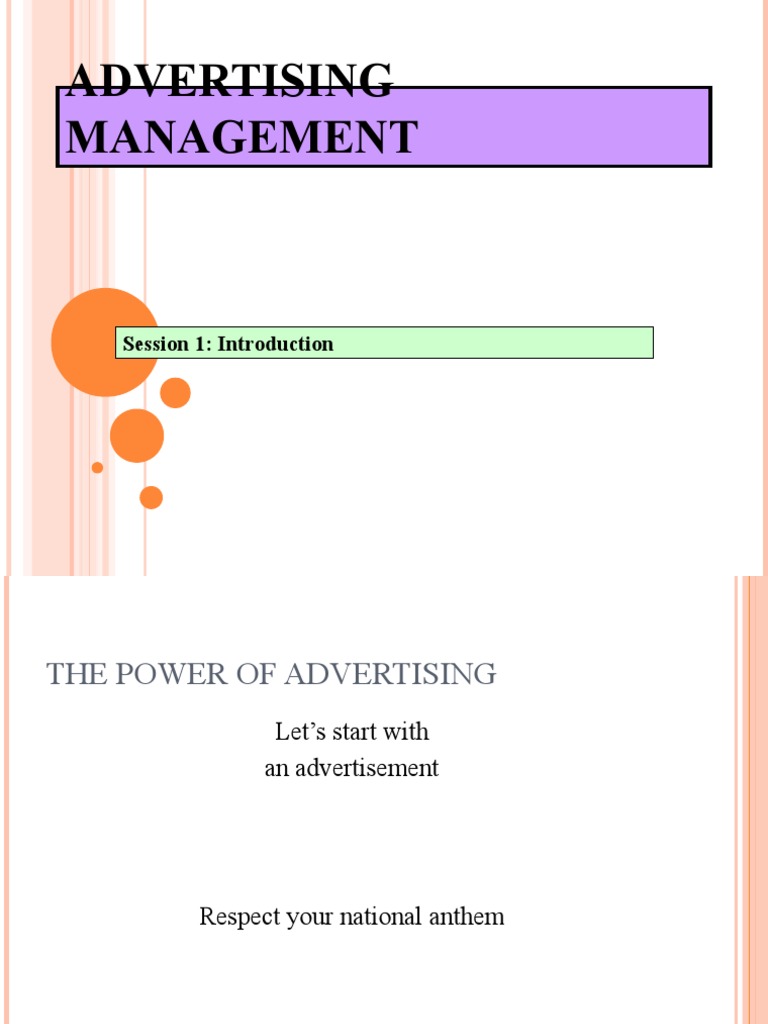 Introduction to Advertising Principles | PDF | Advertising | Marketing