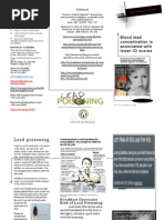 Lead Toxic Heavy Metals Fact Sheet | PDF | Lead | Medical Specialties