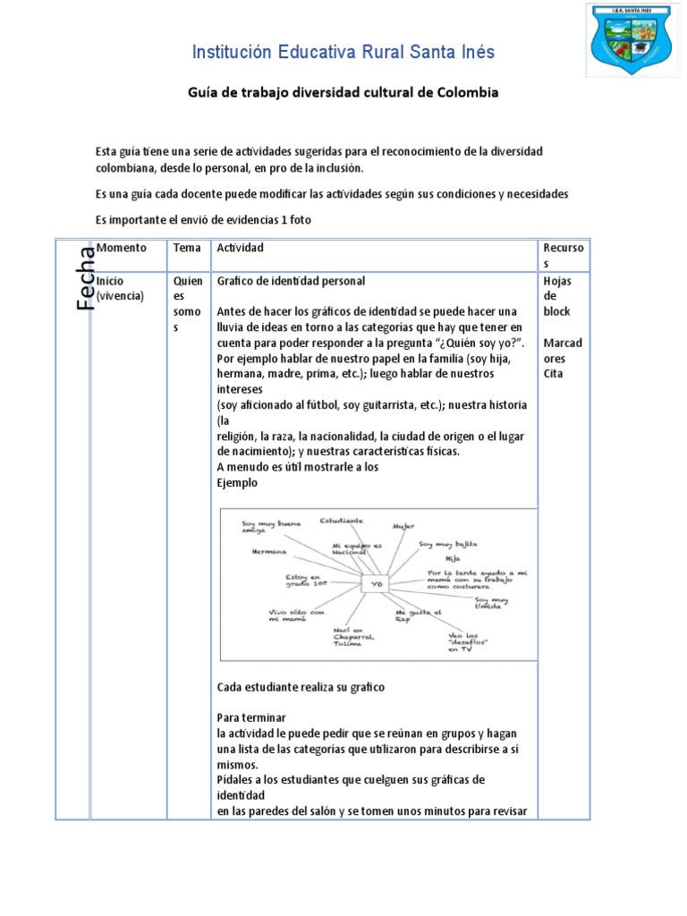 Actividad Dia de La Raza | PDF