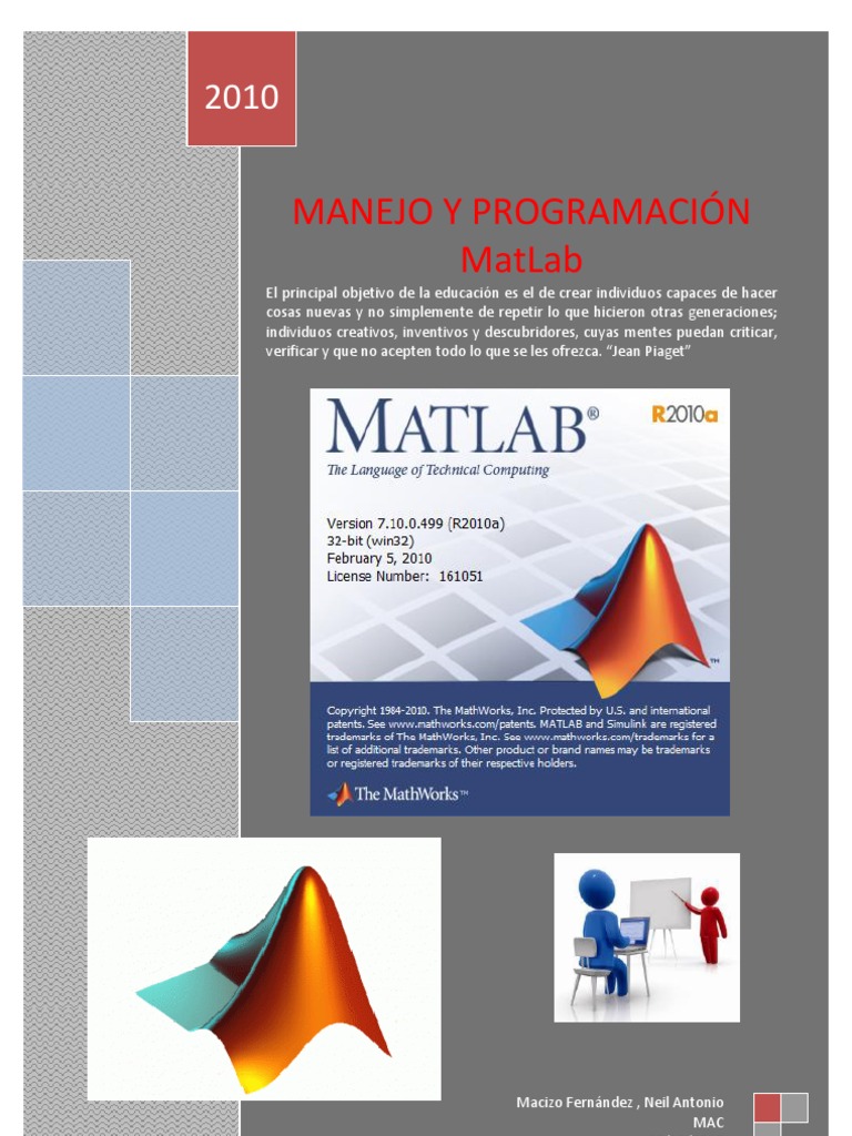 Manejo y Programación MATLAB R2010a | PDF | Triángulo | Algoritmos