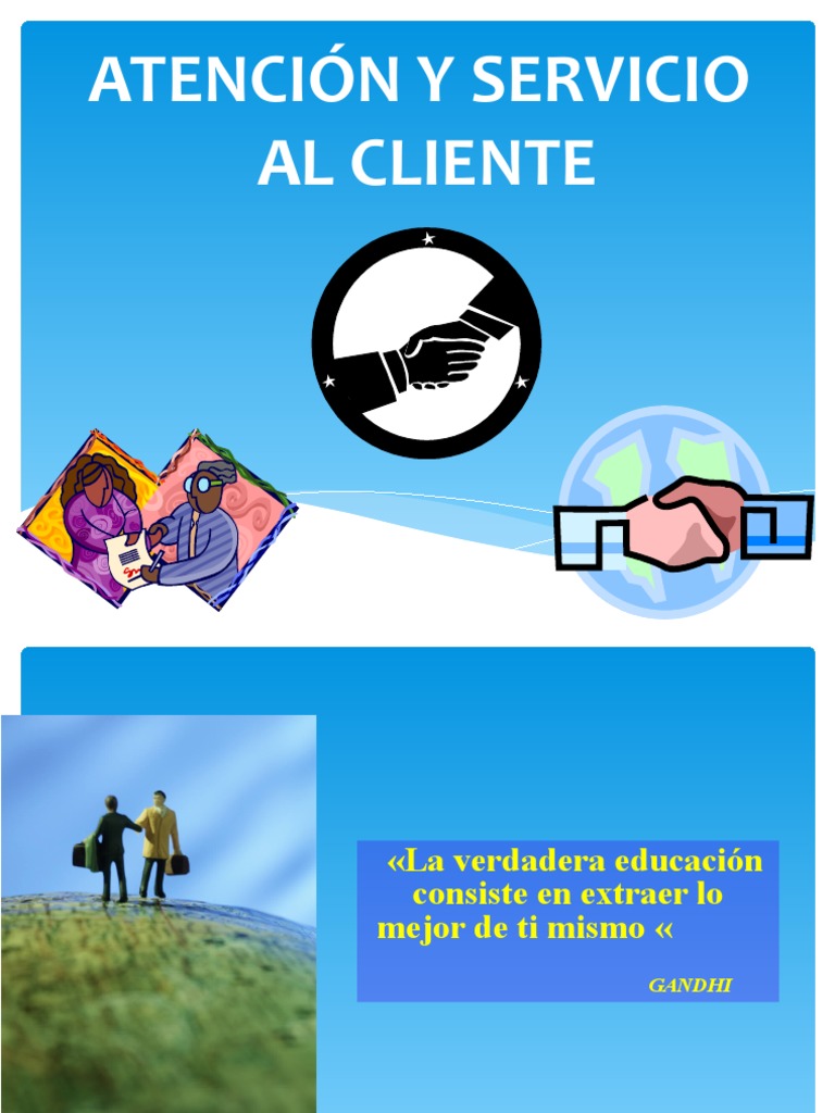 Atencion y Servicio Al Cliente | PDF | Comunicación | Servicio al Cliente