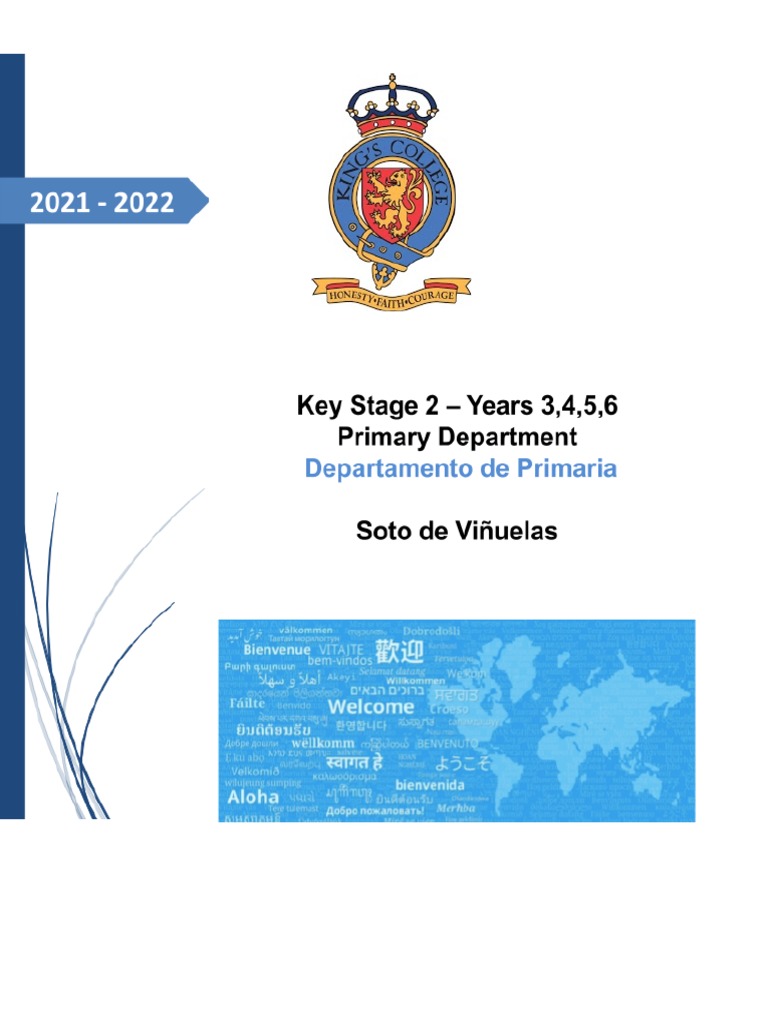 Information Booklet KS2 Parents 2021-22 | PDF | Teachers | Books