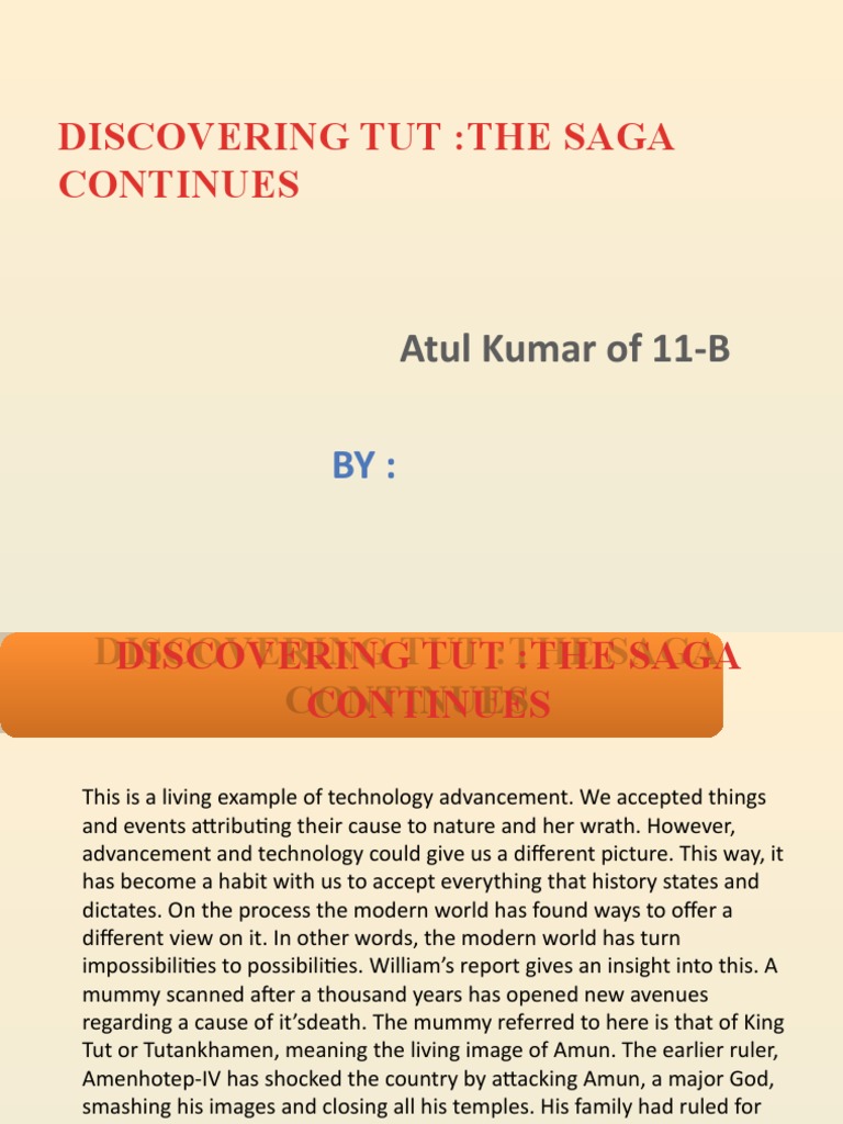 Revealing the Mysteries of King Tut: New Insights from a CT Scan of the ...