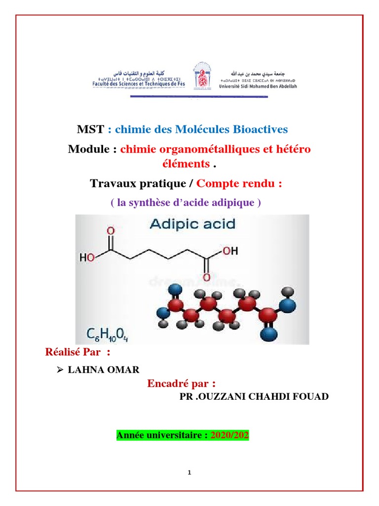 Acide Adipique | PDF | Ph | Acide