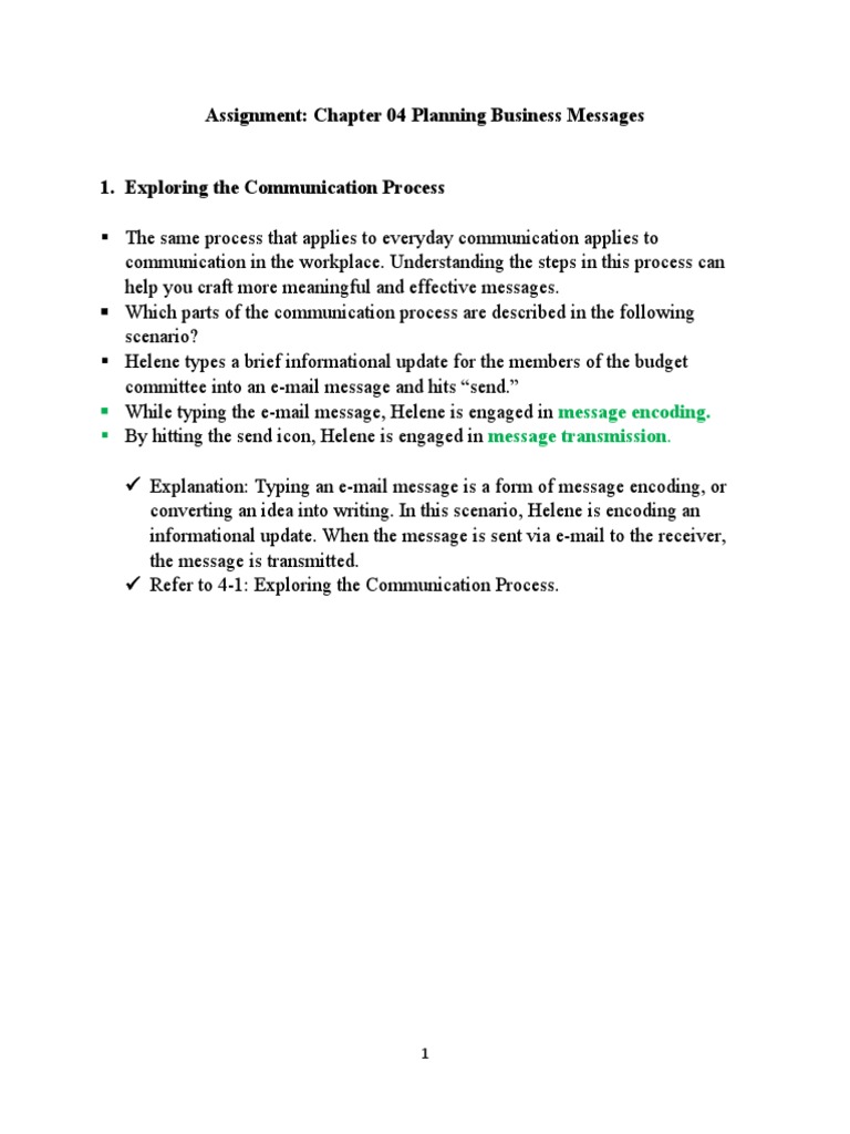 Planning Effective Business Messages | PDF | Adverb | Adjective