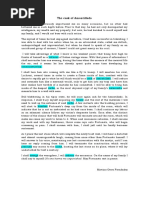 Character Analysis of Fortunato and Montresor | PDF