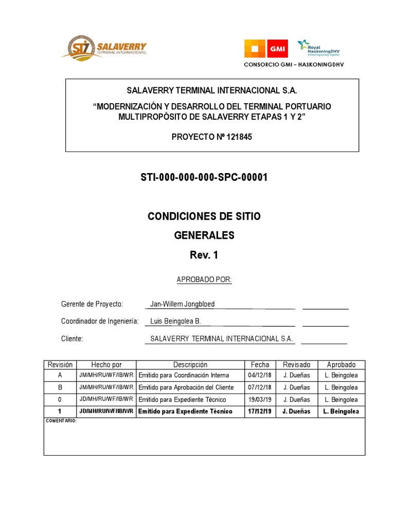 Sti 000 000 000 SPC 00001 - 1 | PDF | Marea | Herida