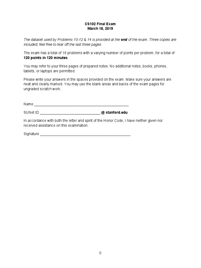 CS102 Final Exam Overview | PDF | Statistics | Algorithms