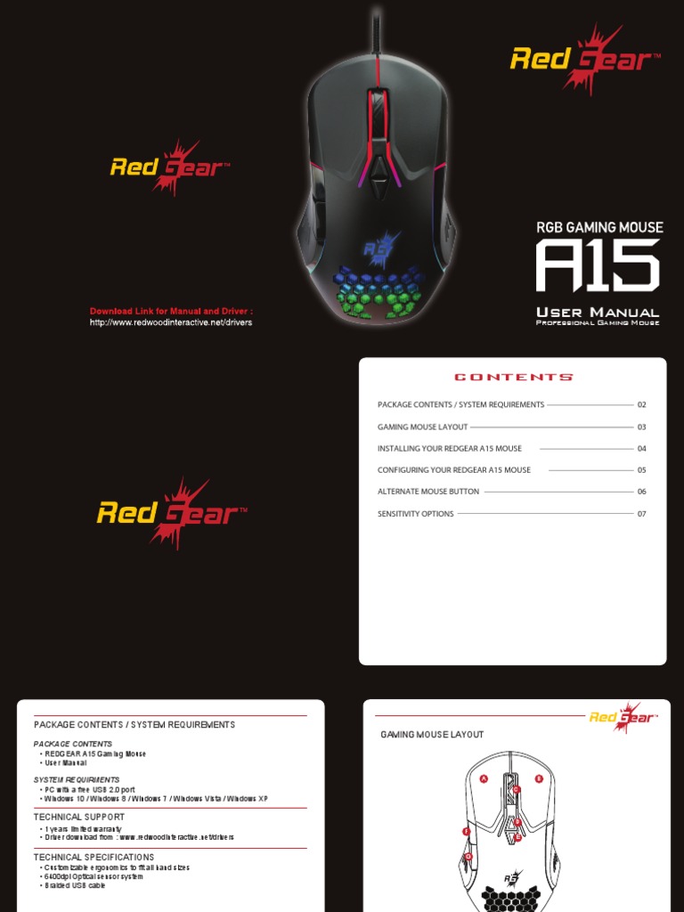 User Manual: Professional Gaming Mouse | PDF | Microsoft Windows ...